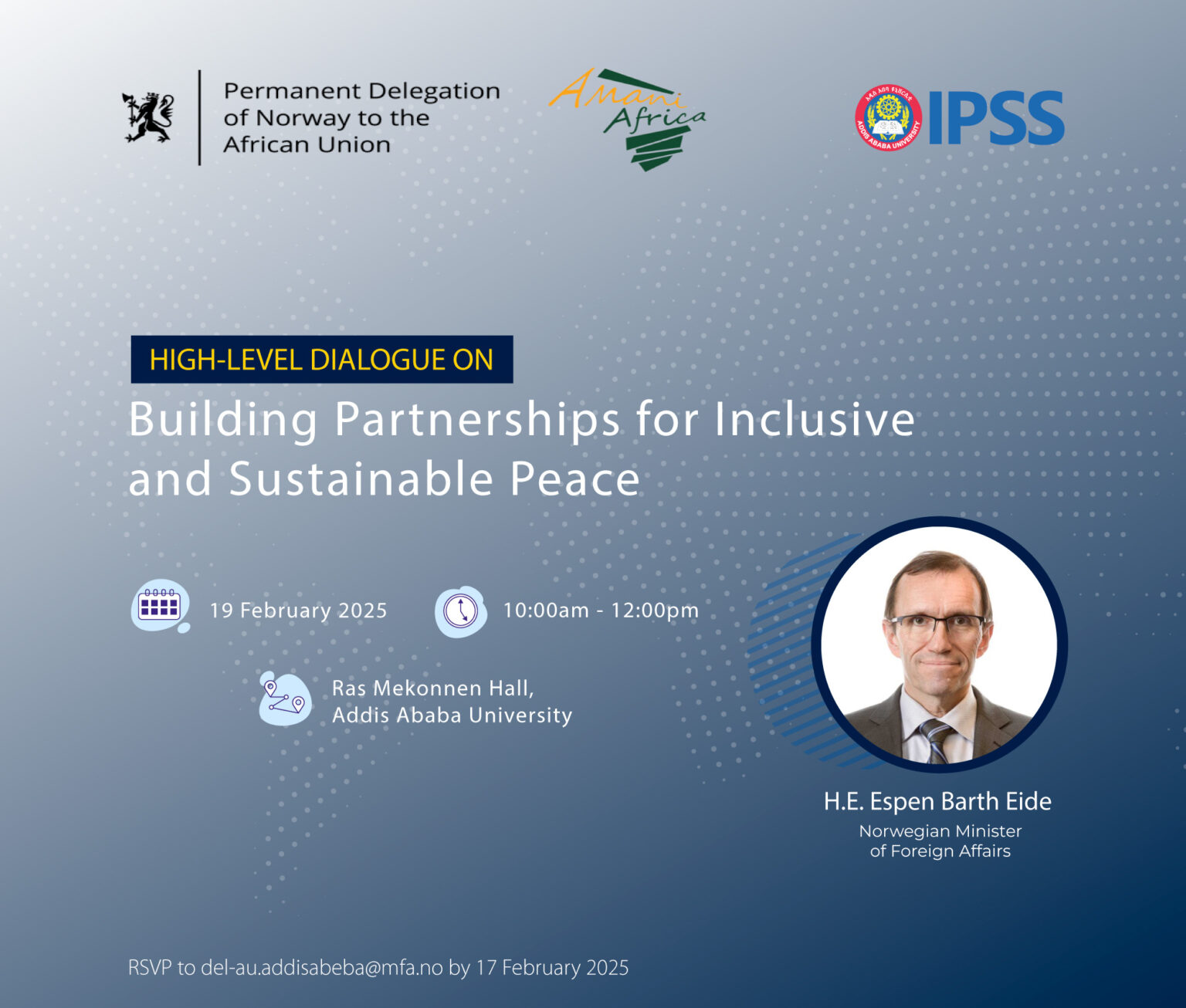 High-Level Dialogue: Building Partnerships for Inclusive & Sustainable ...